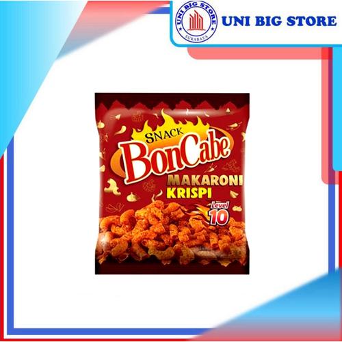 Jual Boncabe Makaroni Krispi Snack Macaroni Pedas 30 gr Level 10 Merah ...