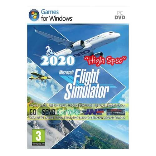Jual MICROSOFT FLIGHT SIMULATOR 2020 NEXT GENERATION - DVD - PC GAME ...
