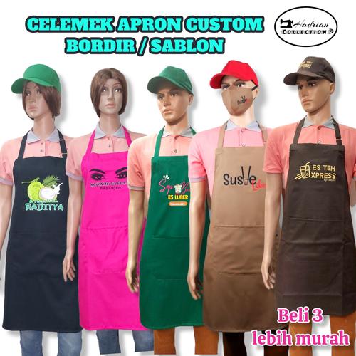 Jual Celemek hitam dan bordir logo - hitam 01 - Jakarta Barat - Hadrian ...