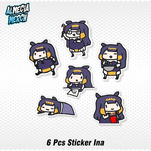 Jual Sticker Ina Hololive Chibi / Sticker Hololive EN Ninomae Ina'nis ...