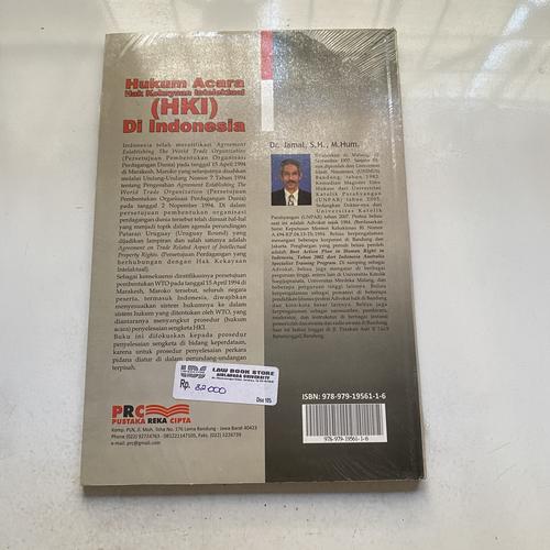 Jual Hukum Acara Hak Kekayaan Intelektual (HKI) Di Indonesia - Kota ...