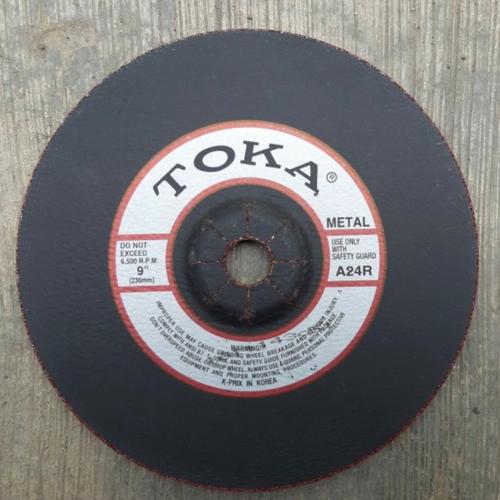Jual Toka Batu Gerinda Poles 9 inch Grinding Wheel Metal or Stainless ...