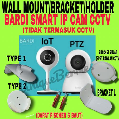 Jual BARDI Smart Indoor IP Camera CCTV WiFi Wall Mount Bracket Holder ...