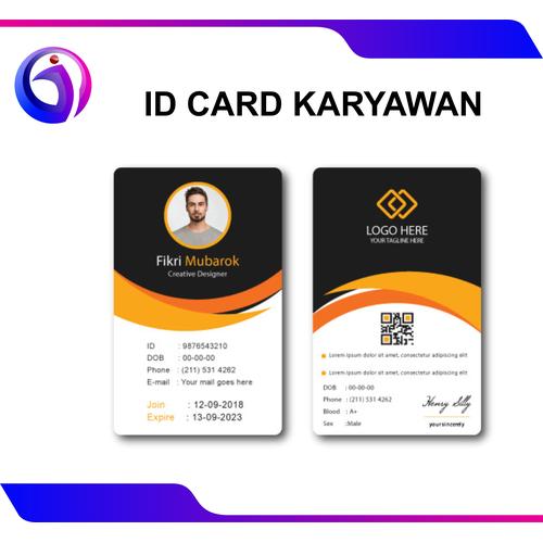 Jual ID Card Karyawan - Jakarta Timur - IDCardtks | Tokopedia