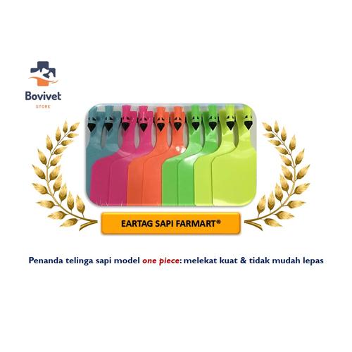 Jual EARTAG SAPI FARMART | Penanda Telinga Sapi | One Piece - Kota ...