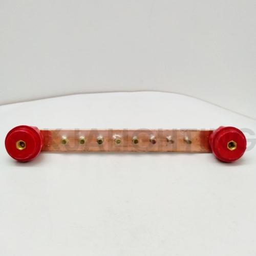 Jual Busbar terminal nol arde grounding bar plat tembaga fort - Kota ...