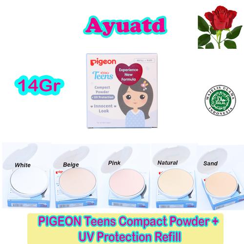 Jual PIGEON Compact Powder + UV Protection Refill / Bedak Remaja - UV ...