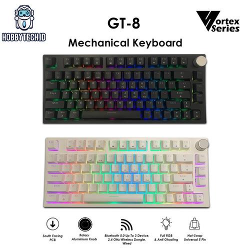 Jual VortexSeries GT-8 / GT8 Hotswappable Mechanical - Gaming Keyboard ...
