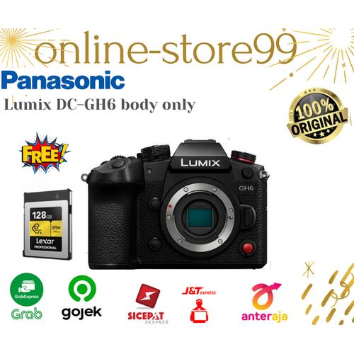 Jual Panasonic Lumix GH6 Mirrorless Camera Body Only - Jakarta Pusat - ONLINE STORE999 | Tokopedia