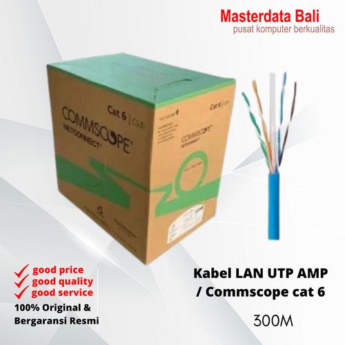 Jual Kabel LAN UTP AMP / Commscope cat 6 [300 mtr] - Kota Denpasar ...