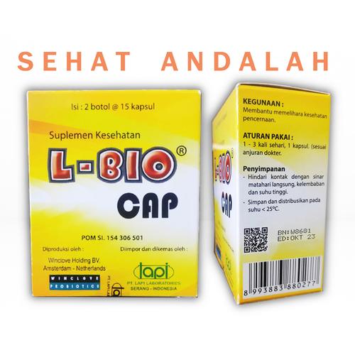 Jual L - BIO CAP (1 BOX/ 2 BOTOL), KESEHATAN PENCERNAAN - Jakarta Barat ...