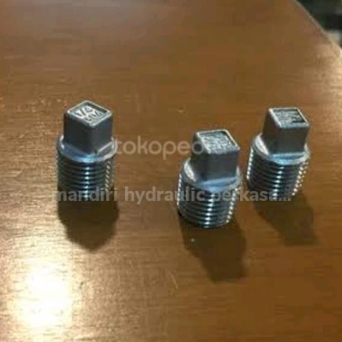 Jual Plug / Dop drat luar stainless SS 304 UK 1" inch - Jakarta Barat ...