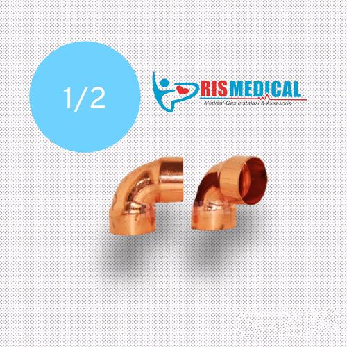 Jual FITTING ELBOW TEMBAGA UKURAN 1/2" (12.mm) - Kota Bekasi - Official ...
