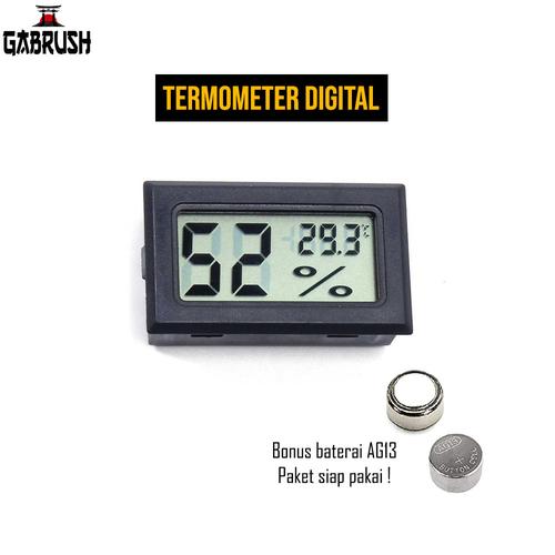 Jual Termometer Digital Pengukur Suhu Ruangan DIgital Thermometer ...