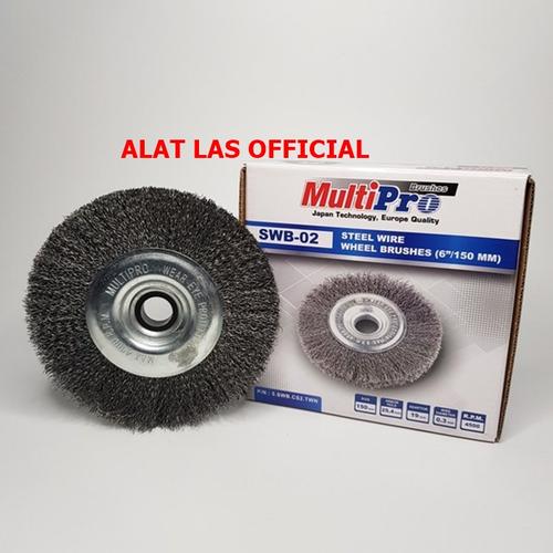 Jual Sikat Kawat Piring / Wheel Brush 6 inch Besi MULTIPRO SWB 02 - Jakarta Barat - Alat Las ...