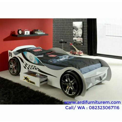 Jual Tempat Tidur Anak Karakter Mobil Balap - ranjang anak model ...