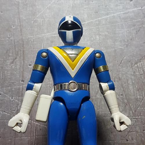 Jual action figure diecast popynica japan super sentai fiveman blue ...