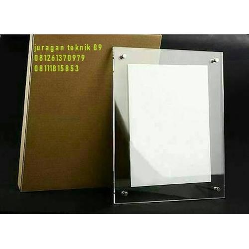 Jual Acrylic Poster 3mm 40x152cm 2lembar Frame Wall Display Poto Photo ...