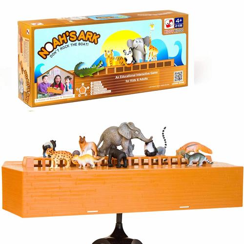 Jual Noah's Ark Board Game / Noah Ark Board game 50 Animal + 104 pieces ...