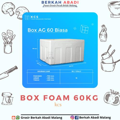 Jual Box Foam 60 Kg Box Styrofoam KCS Packing Frozen Food dan Makanan ...