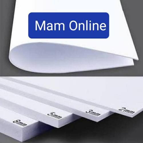 Jual Pvc board 2mm uk 40cm x 60cm. Pvc foamboard - density 0.5 ...