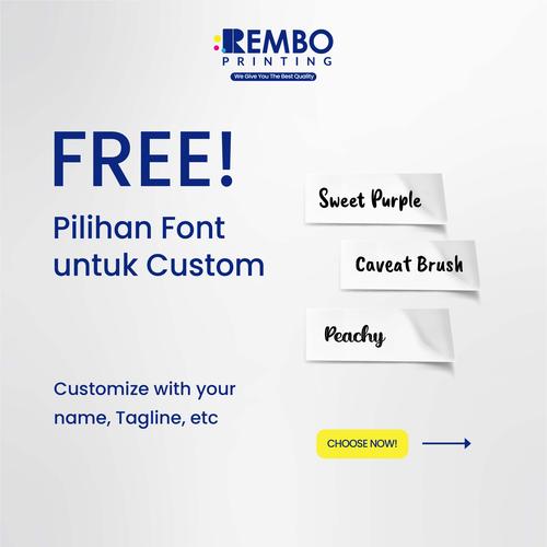Jual Cetak Stiker Nama Transparan - Label Nama - Sticker Nama - Stiker ...