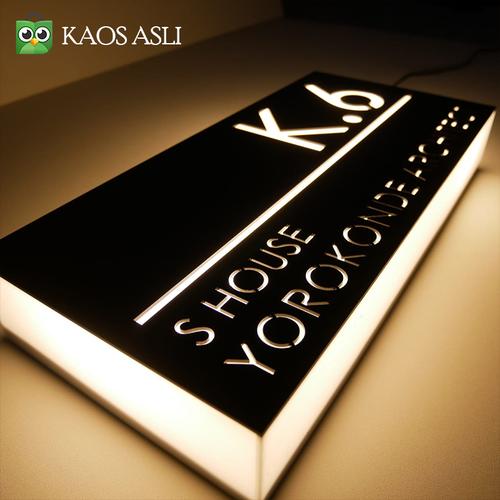 Jual Custom Neon Box 40X20CM - Kota Yogyakarta - Living Acrylic Space ...