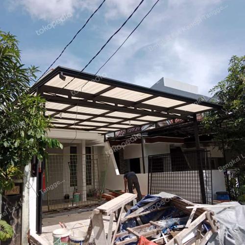 Jual Kanopi Atap Alderon Transparan | Alderon Transparan 80% | Alderon ...