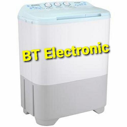 Jual Mesin cuci SHARP ES-T90MW / EST90 MW twin tub pure magic 2 tabung ...