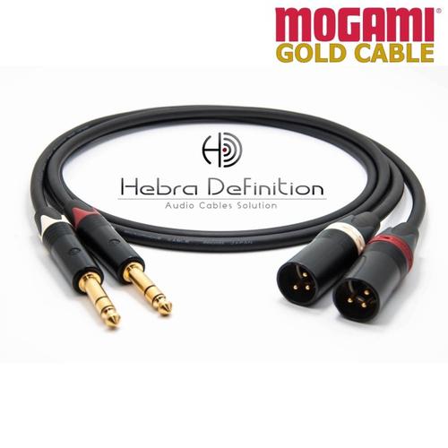 Jual STUDIO MONITOR MOGAMI GOLD BALANCE STEREO CABLE (Pair) - TRS-TRS ...