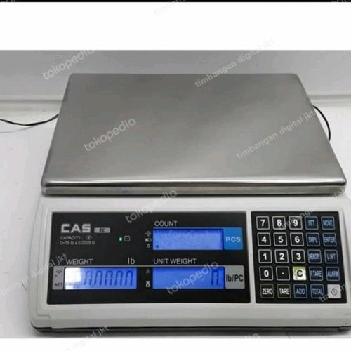Jual TIMBANGAN CAS EC COUNTING SCALE TIMBANGAN BAUT / HITUNG PCS 30KG X 1GR - Jakarta Barat ...