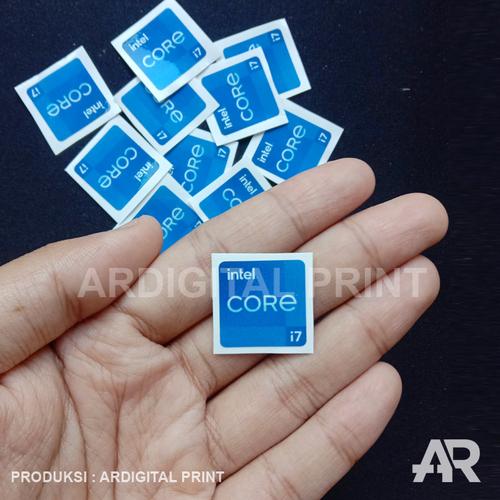 Jual STIKER INTEL CORE i7 STIKER VINYL LAMINASI GLOSSY SATUAN - Kab ...
