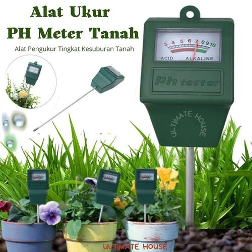 Jual Alat Ukur PH Meter Tanah Digital PH Tester Tingkat Kesuburan Tanah ...