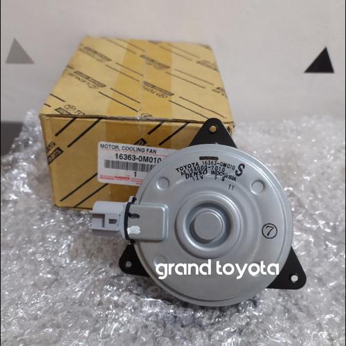 Jual MOTOR FAN VIOS, LIMO, ETIOS ,CAMRY,ALTIS ORIGINAL 16363-0M010 ...