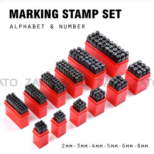 Jual Marking stamp set ( Alphabet & Number ) - 2 mm Set - Kota Surabaya ...