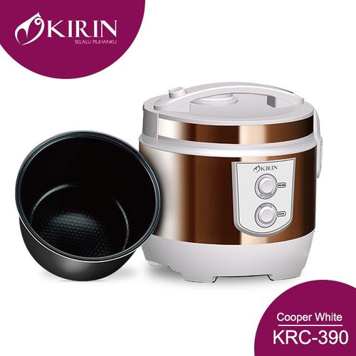 Promo Rice Cooker Kirin 2 Liter KRC-390 / Penanak Nasi / Hard Anodized - Silver White - Jakarta ...
