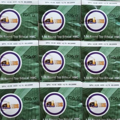 Jual lensa kriptok/lensa bifocal crmc 1.56/lensa jauh dekat/atas(-)(+)0 ...