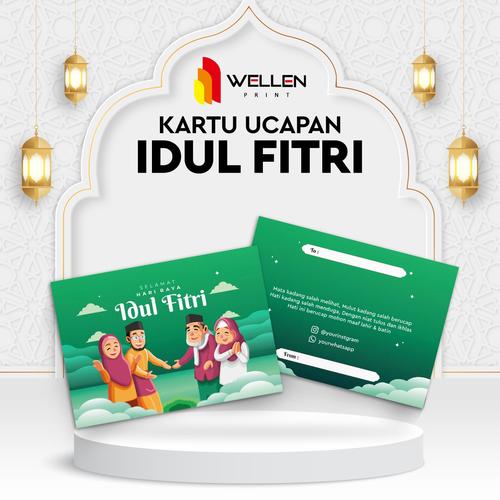 Jual Kartu Ucapan Parcel Idul Fitri / Greeting Card Hampers Lebaran ...