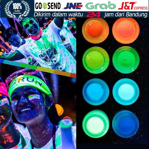 Jual 8Pcs/Set Cat glow in the dark paint cat lukis cat fosfor Body ...