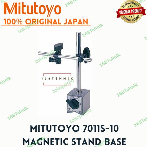 Jual MITUTOYO 7011S-10 MAGNETIC STAND BASE WITH ADJUSTMENT / STANG ...