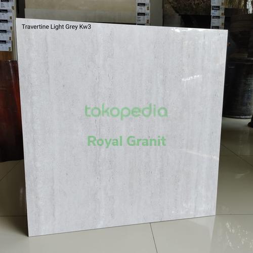 Jual GRANIT 60X60 TRAVERTINE L GREY - GARUDA PORCELAIN - Kab. Bogor ...