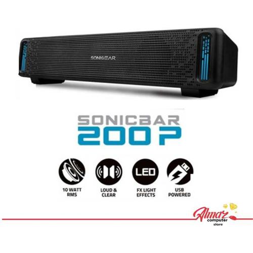 Jual Speaker SonicGear SONICBAR 200-P + Sonic BT AMP - Mint - Kab ...