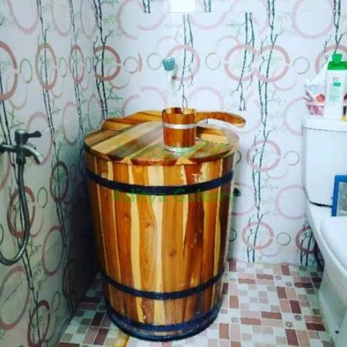 Jual bak mandi+gayung kayu - Jakarta Timur - aditya.galerry | Tokopedia