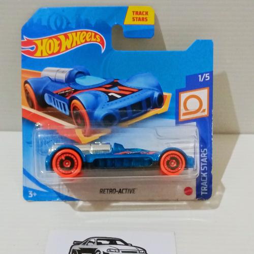 Jual HOT WHEELS RETRO ACTIVE BIRU TRACK STARS SHORT CARD - Kab. Gowa ...