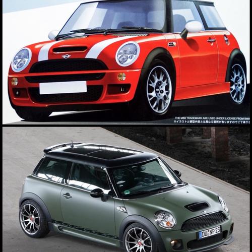 Jual Fujimi 1/24 Mini Cooper with John Cooper Works body kit - Jakarta ...