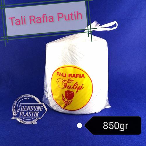 Jual Tali Rafia Tulip Putih / Tali Pengikat Plastik / Tali Rapia 1kg ...