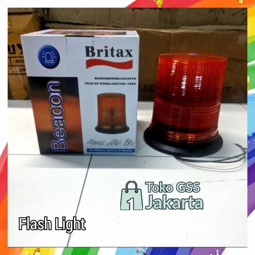 Jual Warning light Flash Beacon Britax Rotary Lamp 12 V 24 V - Jakarta ...