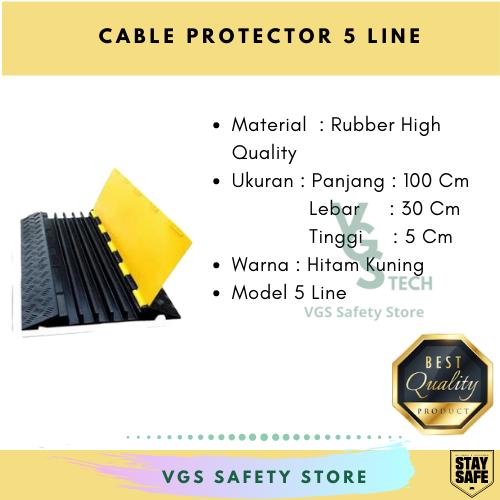 Promo Speed Bump Cable Protector / Polisi Tidur Pelindung Kabel 5 Line - Jakarta Utara - VGS ...