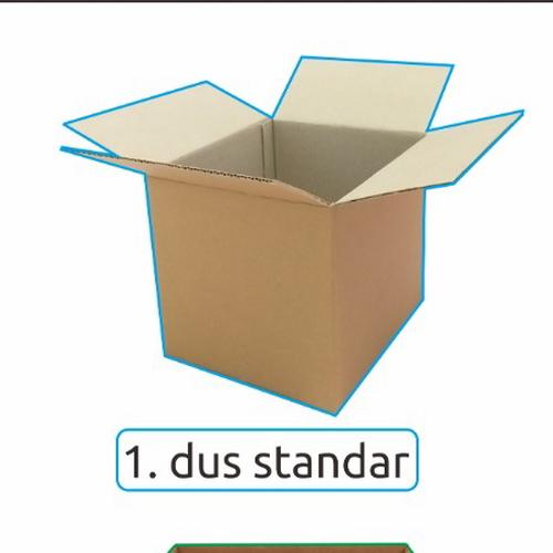 Jual Dus/Kardus Packing/Box Baru Polos ukuran 18x7x23cm - Jakarta Barat ...