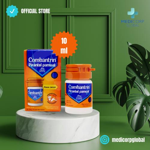 Jual Combantrin syrup obat cacing anak & dewasa sirup rasa orange 10 ml ...